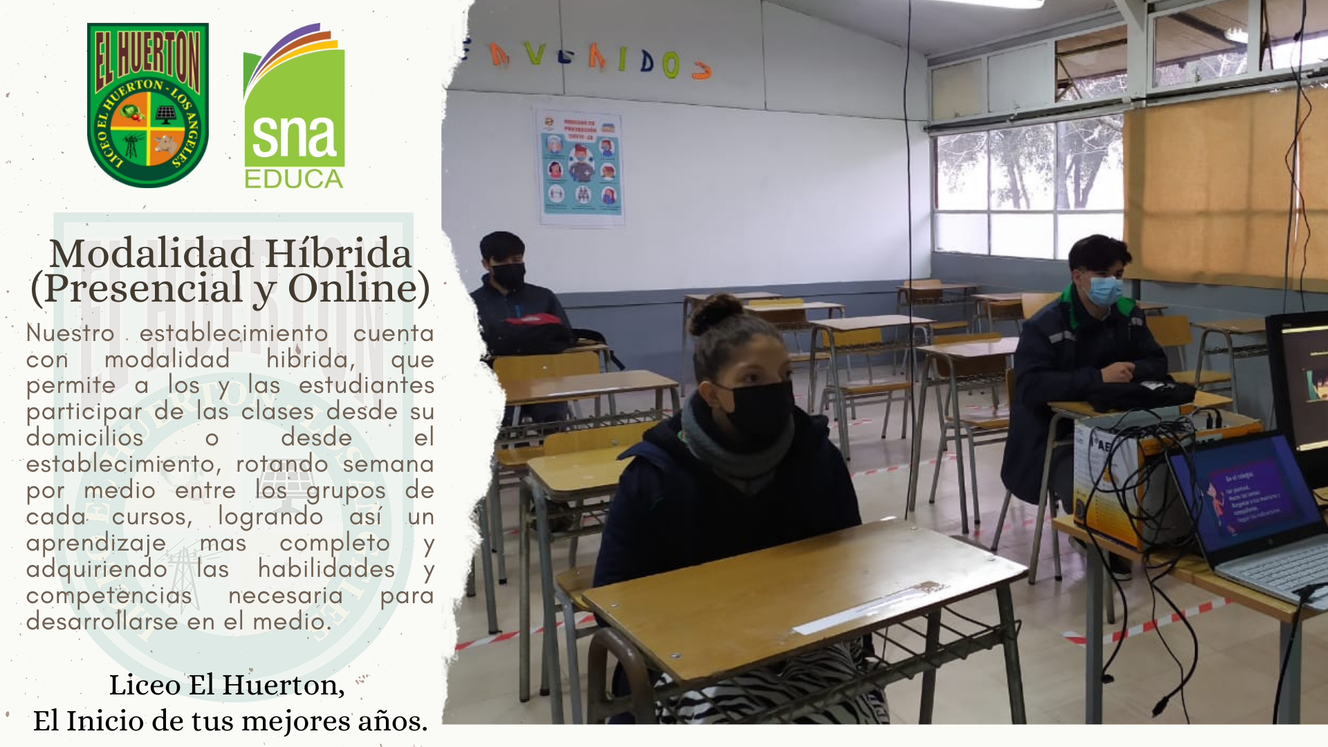 Únete a nuestra comunidad educativa y conoce nuestra Modalidad Hibrida ...